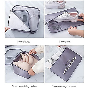 7 Pack Storage Bag Set for Moving, Dormitory, Travel, Camping, Christmas Decoration, Packaging Supplies, Organizer's Handbag, Reusable & Sustainable Use, Family Travel Essentials
