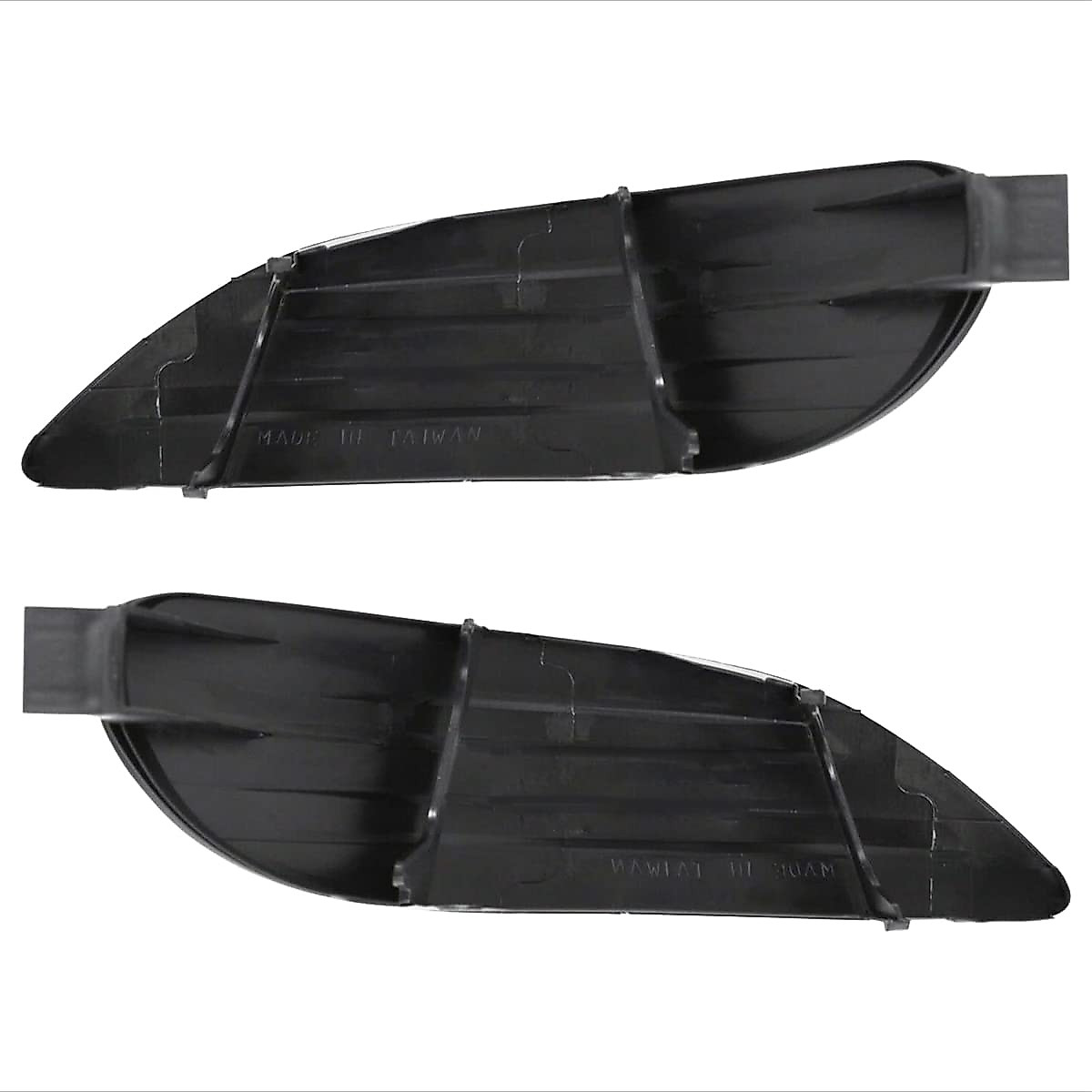 Parts N Go Fog Light Cover Set Replacement for 2005-2008 Corolla Front Driver & Passenger Side Left Right - TO1038107 TO1039107 5212802200 5212702170