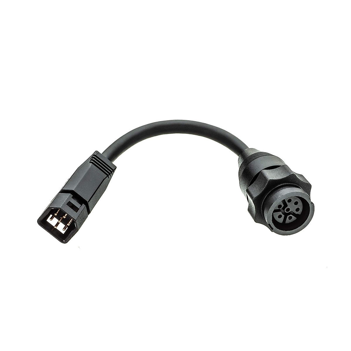 Motorguide Tour Series Sonar Ready Vexilar 3-Pin Sonar Adapter, Blue and Gray Finish