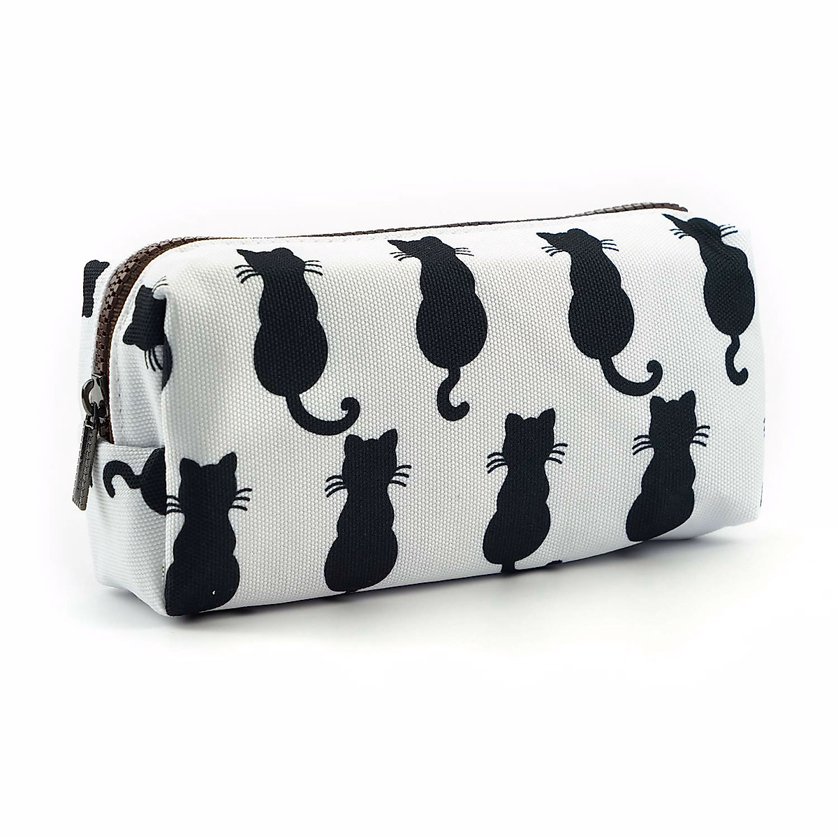 Cute Black Cat Pencil Case Pouch Teacher Gift Gadget Bag Make Up Case Cosmetic Bag Stationary Kawaii Pencil Box