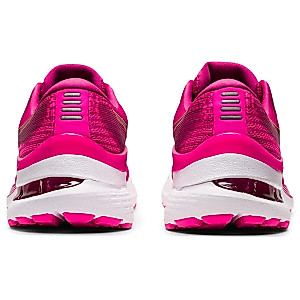 ASICS Women's Gel-Kayano 28 Running Shoes, 8, Fuchsia RED/Pink GLO