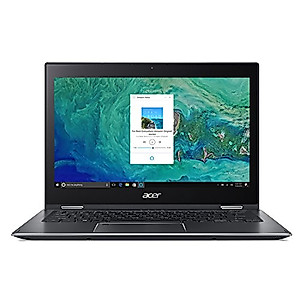 Acer Spin 5 SP513-52N-58WW, 13.3" Full HD Touch, 8th Gen Intel Core i5-8250U, Amazon Alexa Enabled, 8GB DDR4, 256GB SSD, Convertible, Steel Gray