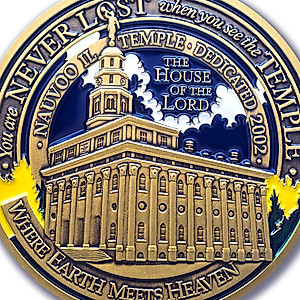 Armor Coin LDS Nauvoo Temple Medallion