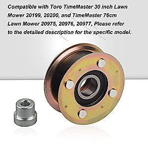 Karbay 131-4529 Pulley Kit 30", Compatible with Toro 131-4509, 125-2532, fits TimeMaster TurfMaster Lawn Mower