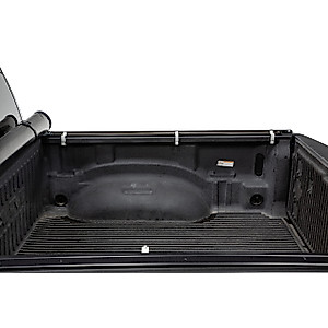 LEER ROLLITUP | Fits 2019-2023 Ford Ranger with 5’ Bed Length | Soft Roll Up Truck Bed Tonneau Cover | 4R303 | Low-Profile, Sturdy, Easy 15-Minute Install (Black)