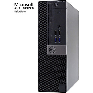 Dell OptiPlex 3040 SFF Desktop Computer, Intel Core i5-6500 3.4GHz up to 4.0GHz, 8GB DDR4 RAM, 1TB SSD, WiFi, Windows 10 Pro 64 (Renewed)