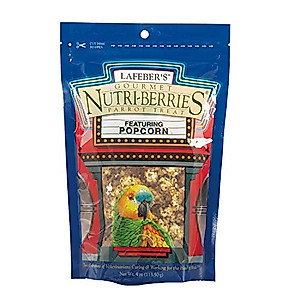 Lafeber's Popcorn Nutri-Berries for Parrots 4 oz bag