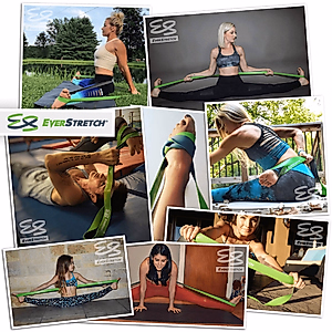 EverStretch Ballet Stretch Band Dance Equipment: 2-Layer Latex Dance Stretch Band for Flexibility Training. Stretch Bands for Dancers. Stretching Bands for Flexibility, Cheer, Pilates and Yoga.