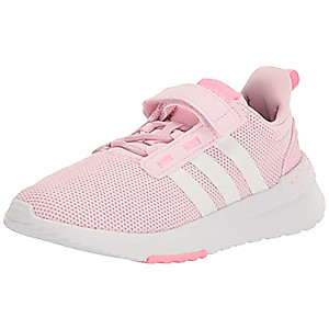 adidas Baby Racer TR21 Running Shoe, Clear Pink/Zero Metallic/Beam Pink, 6 US Unisex Infant