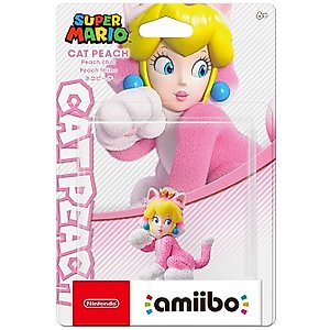 Nintendo amiibo - Cat Peach - Super Mario Series - Nintendo Wii;GameCube;