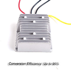 Car Voltage Stabilizer, DC 12V Regulator 12V Surge Protector 144W Heavy Duty for Car Battery Auto Truck Vehicle Boat Motor Solar System Protection (DC 10-36V Input, DC 12V Output)