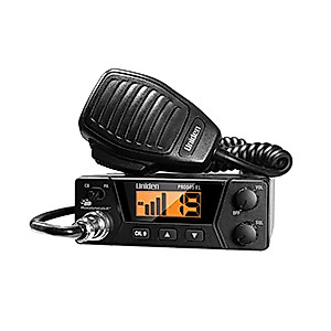 Uniden PRO505XL 40-Channel CB Radio. Pro-Series, Compact Design. Public Address (PA) Function. Instant Emergency Channel 9, External Speaker Jack, Large Easy to Read Display. - Black