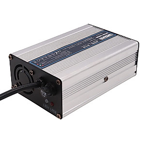 WAOUKS 48V 2A Charger 48V Lead Acid Battery Charger 55.2V Lead Acid Charger Used for 48V Lead Acid AGM Gel VRLA OPZV Battery