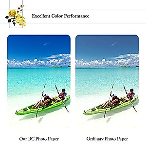 A-SUB Premium Photo Paper High Glossy 11x17 Inch 66lb for Inkjet Printers 50 Sheets