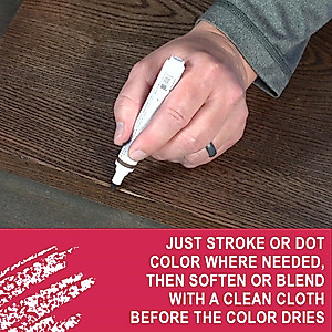 Mohawk Finishing Products Ultra Mark Wood Stain Touch Up Marker, White M280-0202, 1 Count