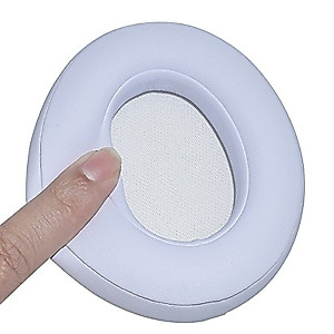 Studio 3.0 Replacement Earpads Studio 2.0 Ear Pad Cushion Cover Compatible with Monster Beats by Dr.Dre Studio2.0 Studio3 Wired Wireless Headphones(White)