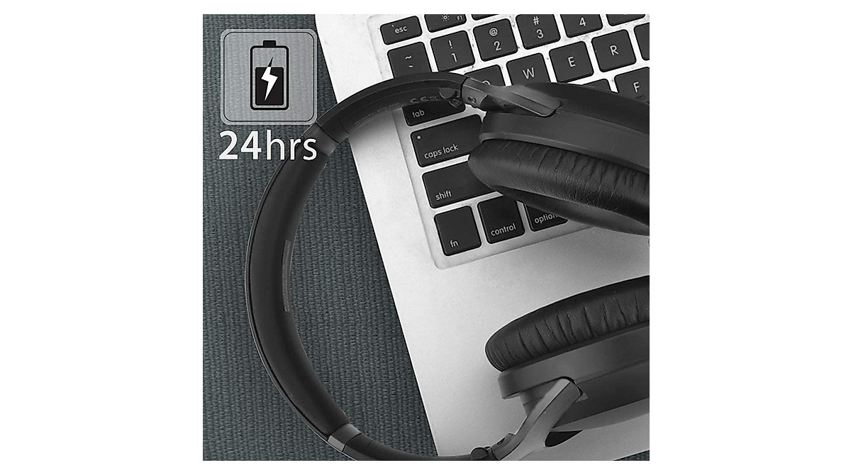 Avantree Aria Pro Bluetooth Headphones with ANC & Mic | High-Def Sound