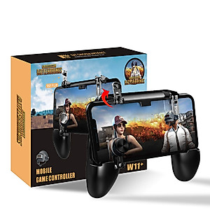 Newseego Mobile Game Controllers, iOS & Android Controller, Aim Trigger Fire Buttons L1R1 Shooter Sensitive Joystick, Portable Controller Gamepad with Triggers (Latest Upgraded Version)