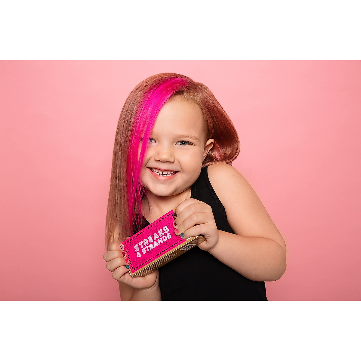 Good Dye Young Streaks and Strands Semi Permanent Hair Dye (Ex-Girl Pink) – UV Protective Temporary Hair Color Lasts 15-24+ Washes – Conditioning Pink Hair Dye – PPD free Hair Dye-Cruelty-Free & Vegan