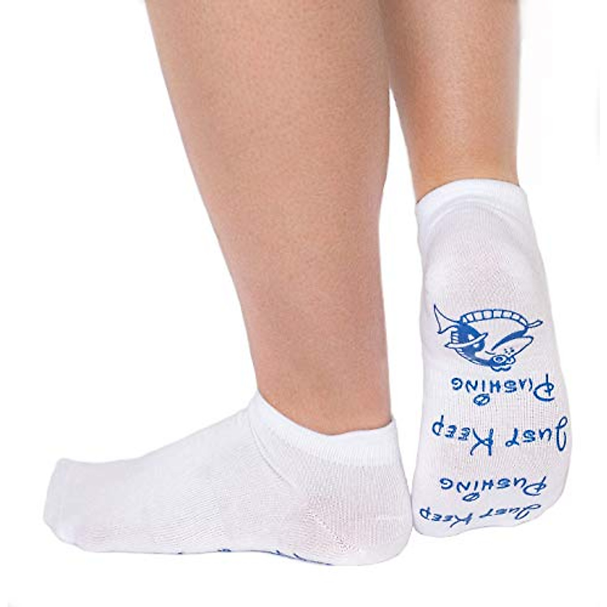 DonnaElite Labor & Delivery Inspirational Non Skid Push Maternity Socks