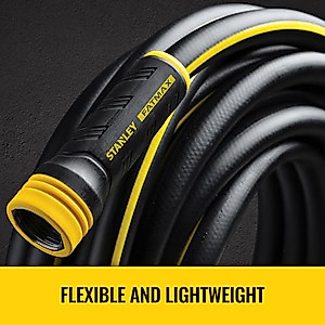 Stanley FatMax Garden Hose, 100' x 5/8", Black