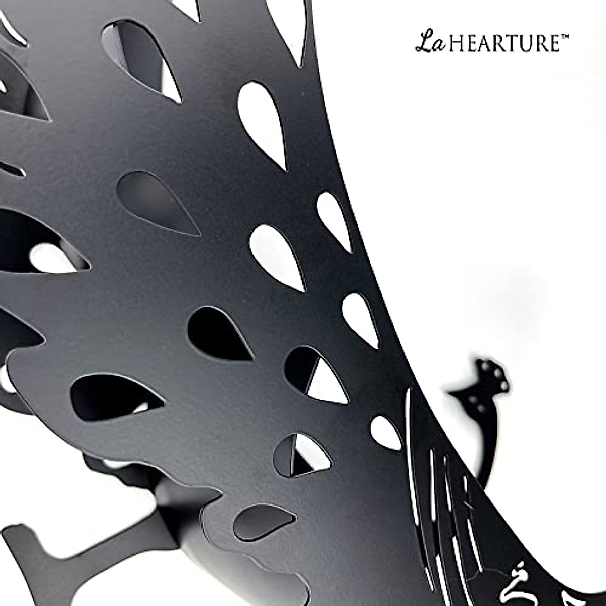 Sheep Toilet Paper Holder Stand Black Metal Bathroom Tissue Storage Wall Mounted Free Standing Shelf 8 Rolls Jumbo Novelty Waterproof Floor Wipes Shelves(Peacock)