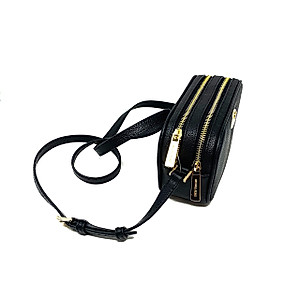 Michael Kors Fulton Double Zip Crossbody, Black