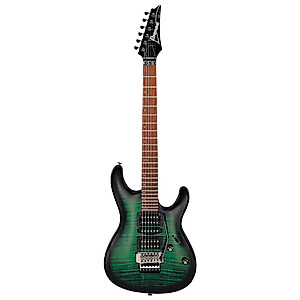 Ibanez Kiko Loureiro Signature KIKOSP3 Electric Guitar - Trans Emerald Burst