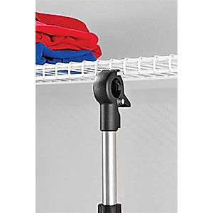 Whitmor 6 Shelf Closet System - Adjustable Closet Maximizer