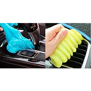 Cleaning Gel for Car, Car Cleaning Kit Universal Detailing Automotive Dust Car Crevice Cleaner Auto Air Vent Interior Detail Removal Putty Cleaning Keyboard Cleaner for Car Vents, PC, Laptops, Cameras