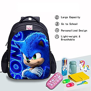 BingTangHuLu Anime kid's Backpack,Cartoon Travel Laptop Backpack Large Capacity Backpack for Kids