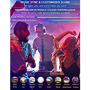 OHLUX Smart WiFi Light Bulbs, 900LM 10W (100W Equivalent) Compatible with Alexa Google Home Siri, WiFi Color Changing LED Light Bulbs, 16 Million DIY RGB Light Bulbs, A19 E26 8Pack