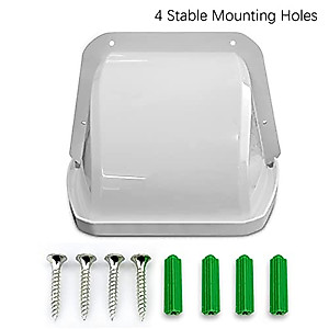 OOSSXX Universal Security Camera Sun Rain Cover Shield, Universal Security Camera Sun Rain Cover Shield, Protective Roof for Dome/Bullet Outdoor Camera