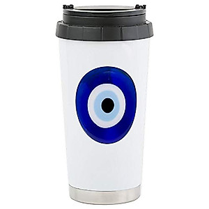 CafePress Nazar Amulet Evil Eye Protection Travel Mug 20 oz. Insulated Stainless Steel Coffee Tumbler