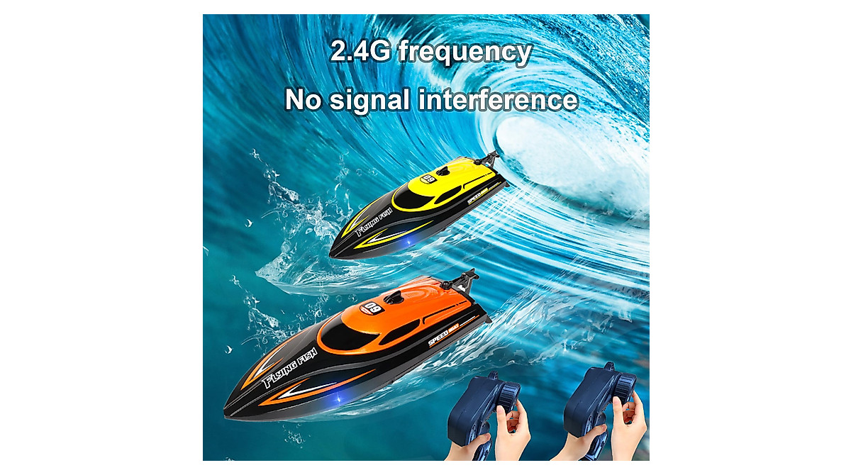 RANFLY Fast RC Boat - 20+ MPH Speed for Fun