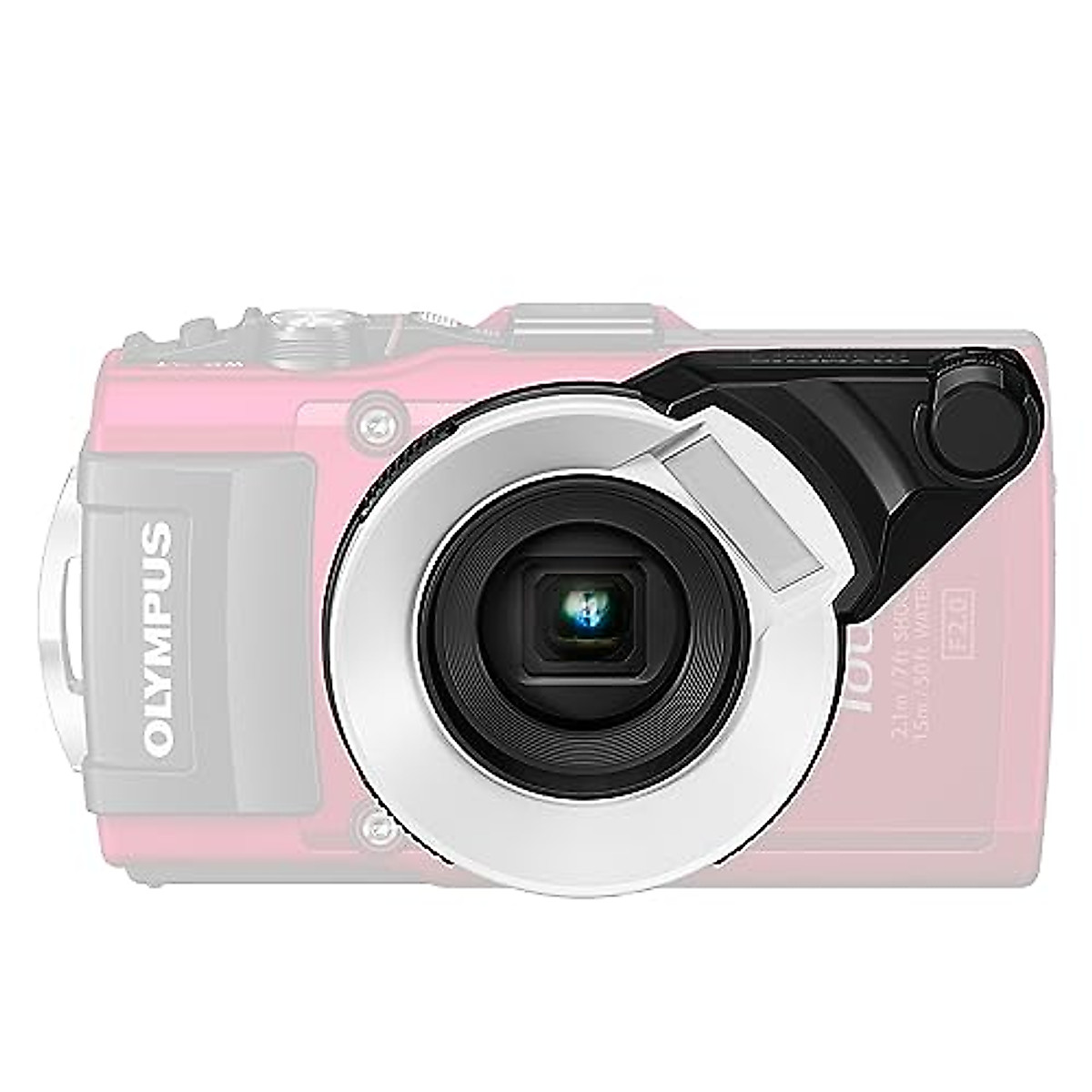 Olympus FD-1 Waterproof Flash Diffuser for TG-1,2,3,4,5 & 6 Cameras , White