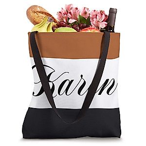 Personalized Name Karen Employee Bridal Birthday Gifts Tote Bag