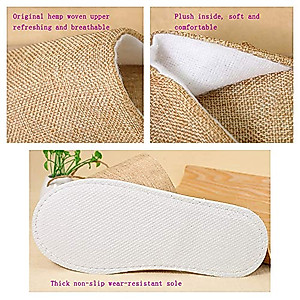 UILB 10 Pairs Disposable Home Slippers for Family Spa Guests Hotels Office - Mixed Multi-Color Slippers Home Party, Housewarming (10Pairs)