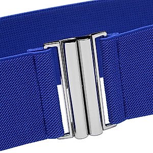 Syuer Womens Wide Elastic Waist Belt Cinch Belt Trimmer Stretch Waistband