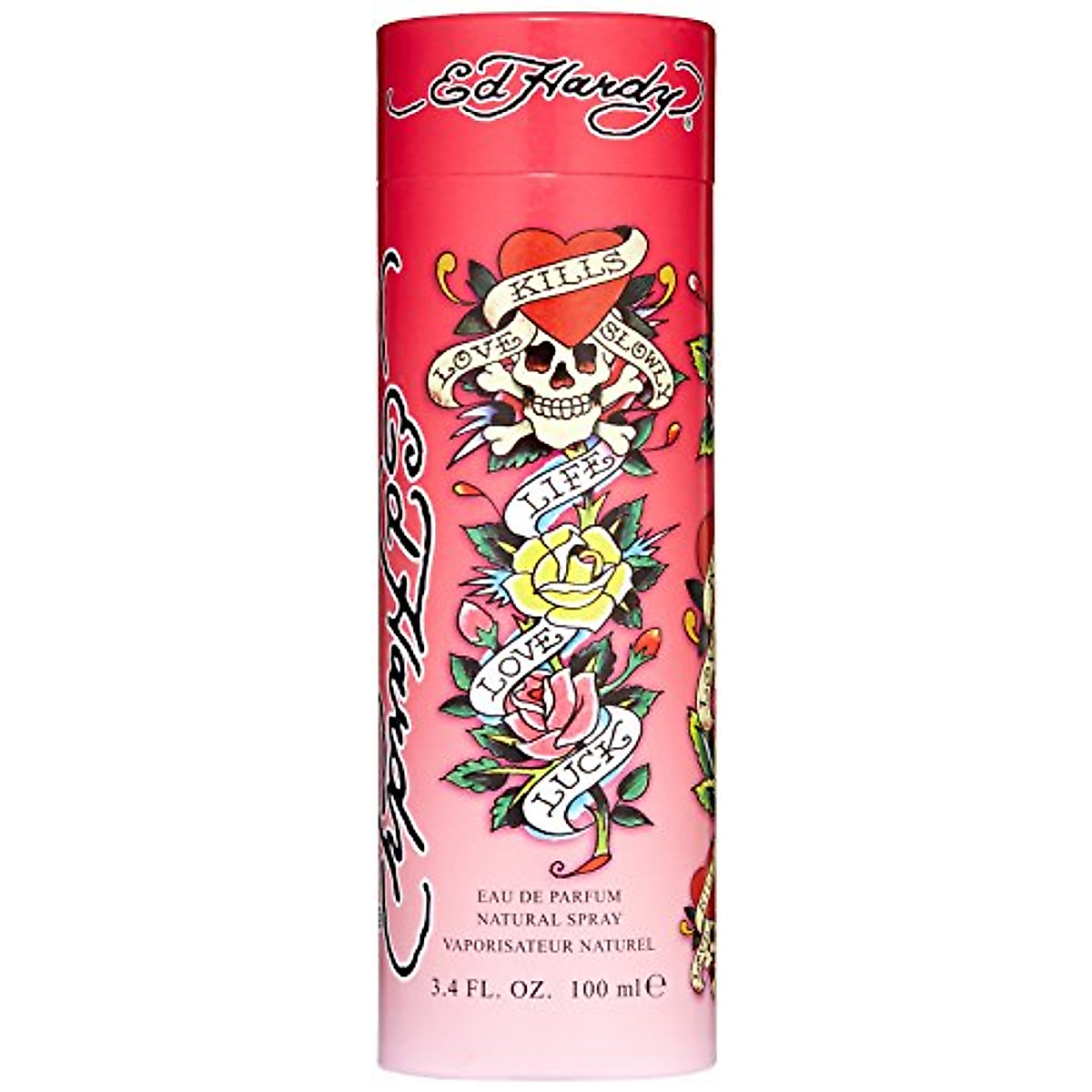 Ed Hardy Women's Perfume Fragrance by Christian Audigier, Eau De Parfum, 3.4 Fl Oz