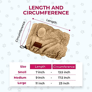 SSaYo Adjustable Dog Noise Cancelling Ear Muffs Noise Protection - No Flap Ear Wraps for Dogs - Snoods Dog Headband Ear Covers for Anxiety Relief, Thunderstorms, Fireworks & Grooming (Brown, Large)