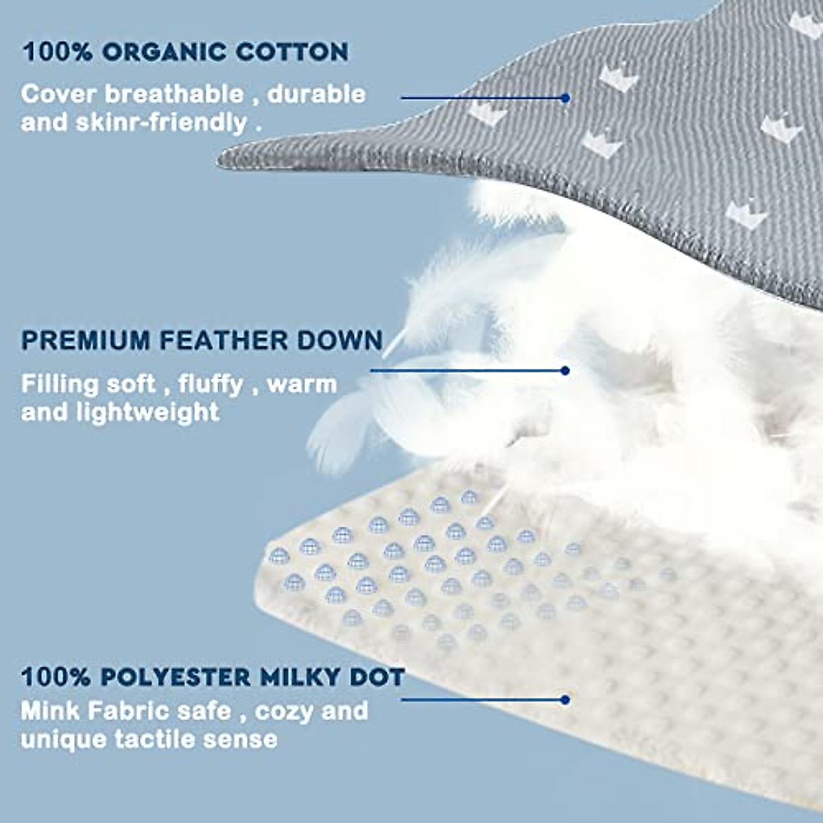 ATOROBROS Baby Car Seat Cover Winter, Winter Resistant Baby Stroller and Car Seat Cover for Newborn & Infant to Keep Baby Warm, Super Soft Cotton and Fleece, Grey