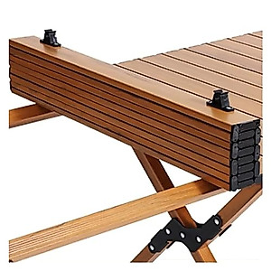 OXOAMP Folding Table Outdoor Folding Table Portable Egg Roll Table Picnic Camping Table Car Mounted Rent House Picnic Table Complimentary Storage Bag Convenient Durable (Color : 90x60 Black)