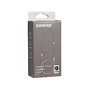 Shure SE535LTD Professional Wired Sound Isolating Earbuds, High Definition Sound + Natural Bass, Three Drivers - Red & EAC64CL 64 -Inch Detachable Earphone Cable