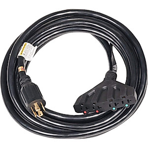 Westinghouse Outdoor Power Equipment WGC25 25-Feet Generator Power Cord