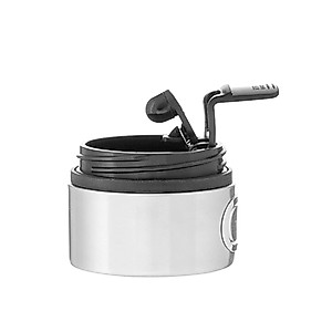 Contigo Luxe Autoseal Travel Mug, Stainless Steel Thermal Mug, Vacuum Flask, Leakproof Tumbler, dishwasher safe, Coffee Mug with BPA Free Easy-Clean Lid, Stainless Steel, 360 ml