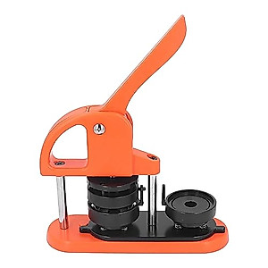 Badge Button Press Machine, Detachable Button Maker Machine Labor Saving Easy to Use Accurate Positioning High Success Rate with Circle Cutter for Homemade (25mm)