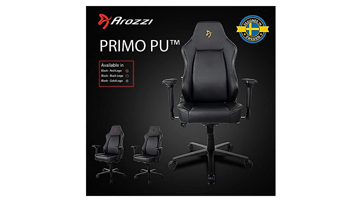 Arozzi Primo Premium Gaming Chair - Ergonomic Comfort