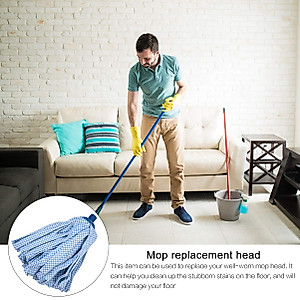 Cabilock 2pcs Mop Replacement Head Cotton Floor Mop Refills Reusable Mopping Head Cleaning Accessories Wet Dry Mop Microfiber Mop Floor Cleaning Tool Floor Mop Heads Cotton Rope Commercial