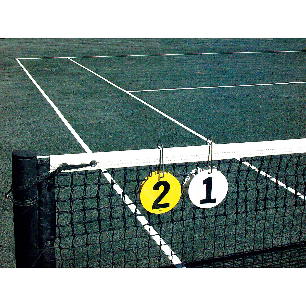 Tourna Portable Tennis Score Keeper, Fits Over Net
